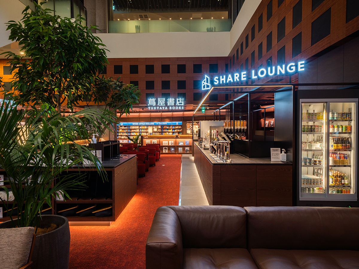 梅田 蔦屋書店 SHARE LOUNGE（Gardenエリア） – OSAKA STYLE