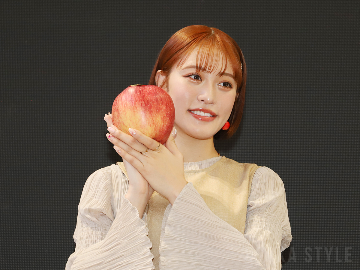 王林さんが青森りんごをPR – OSAKA STYLE